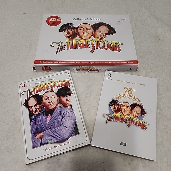 Unbranded | Media | The Three Stooges 75th Aniversary Dvd Collectors 7 ...